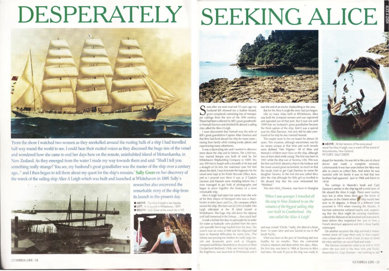 Stories of the Rewa | Algies Bay